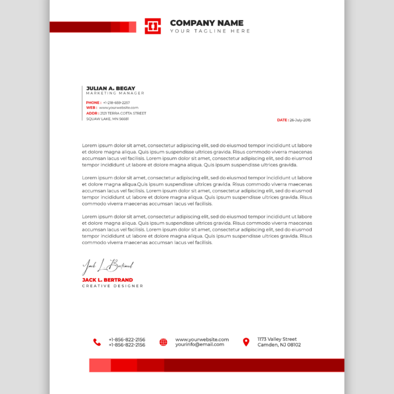 Letterhead - Shop - Copy Shop Printing & Signs